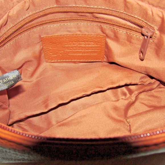 Maple Leaf Accessories | Bags | Maple Leaf Accessories Brown Leather ...